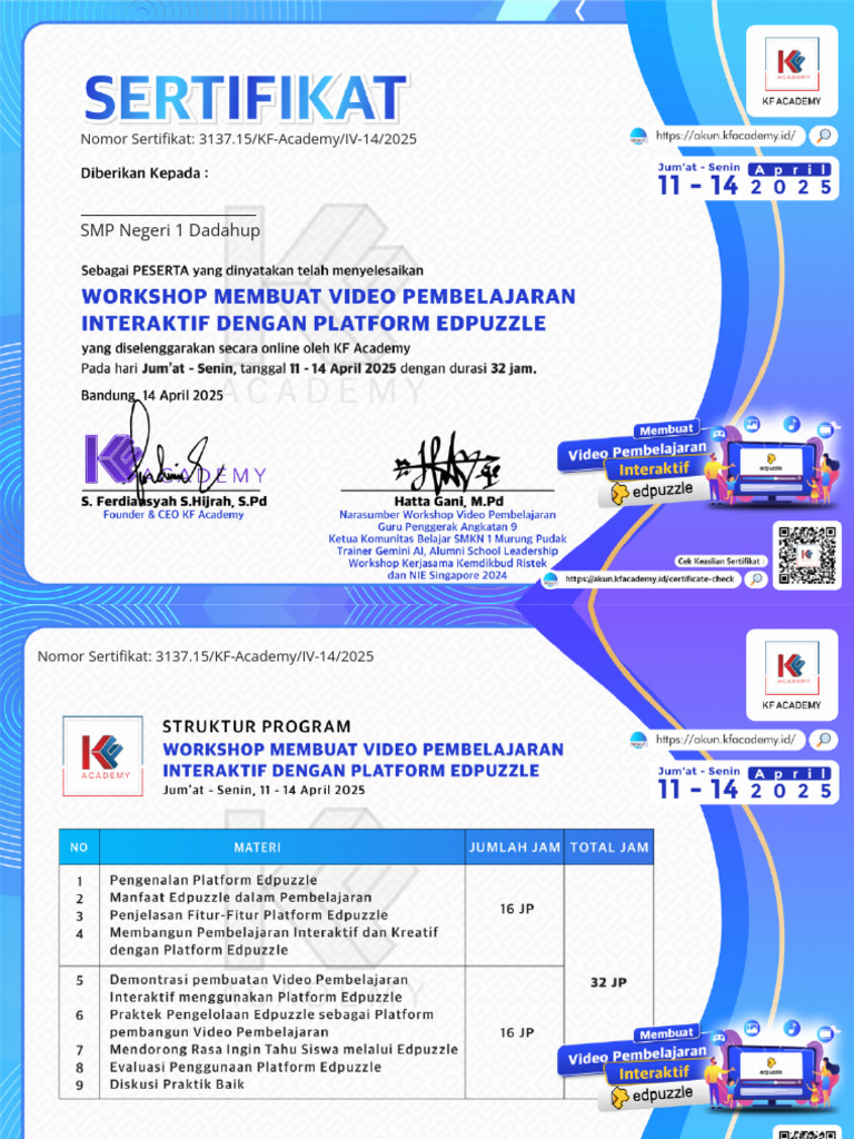 3137.15 KF-Academy IV-14 2025 | PDF