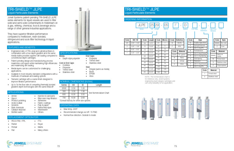 Tri-Shield JLPE Datasheet | PDF | Materials | Industrial Processes