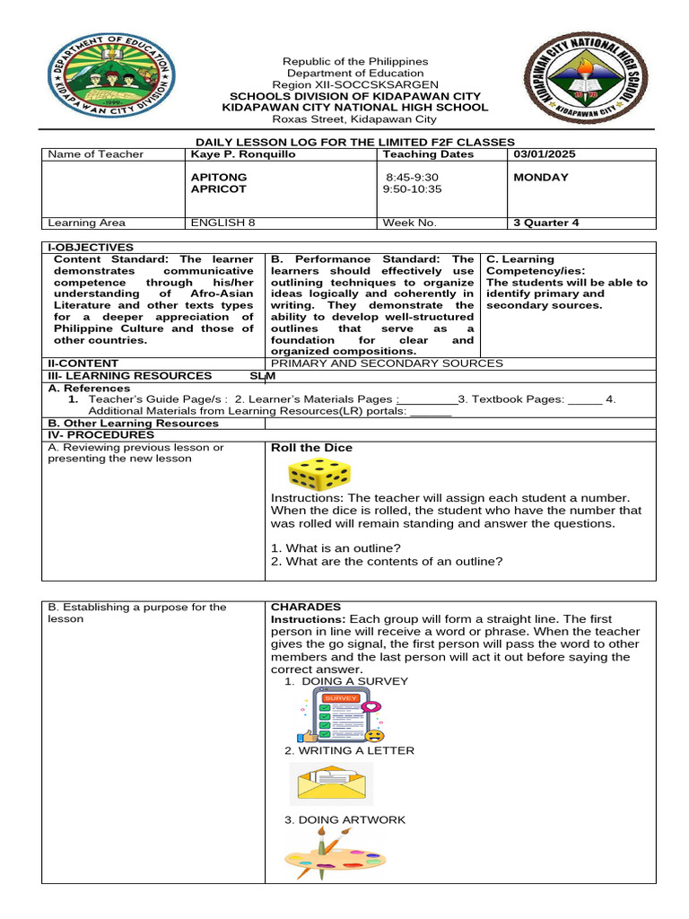 EDITED MIDTERM DEMO LP - Checked | PDF | Teachers | Encyclopedias