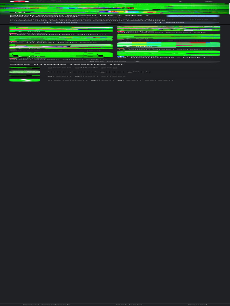 Green Glitch - Google Search | PDF