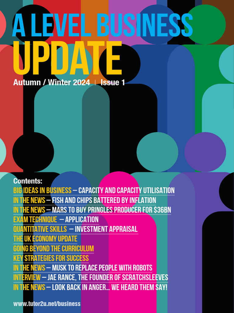 A Level Business Update Issue 1 Magazine | PDF | Capacity Utilization ...