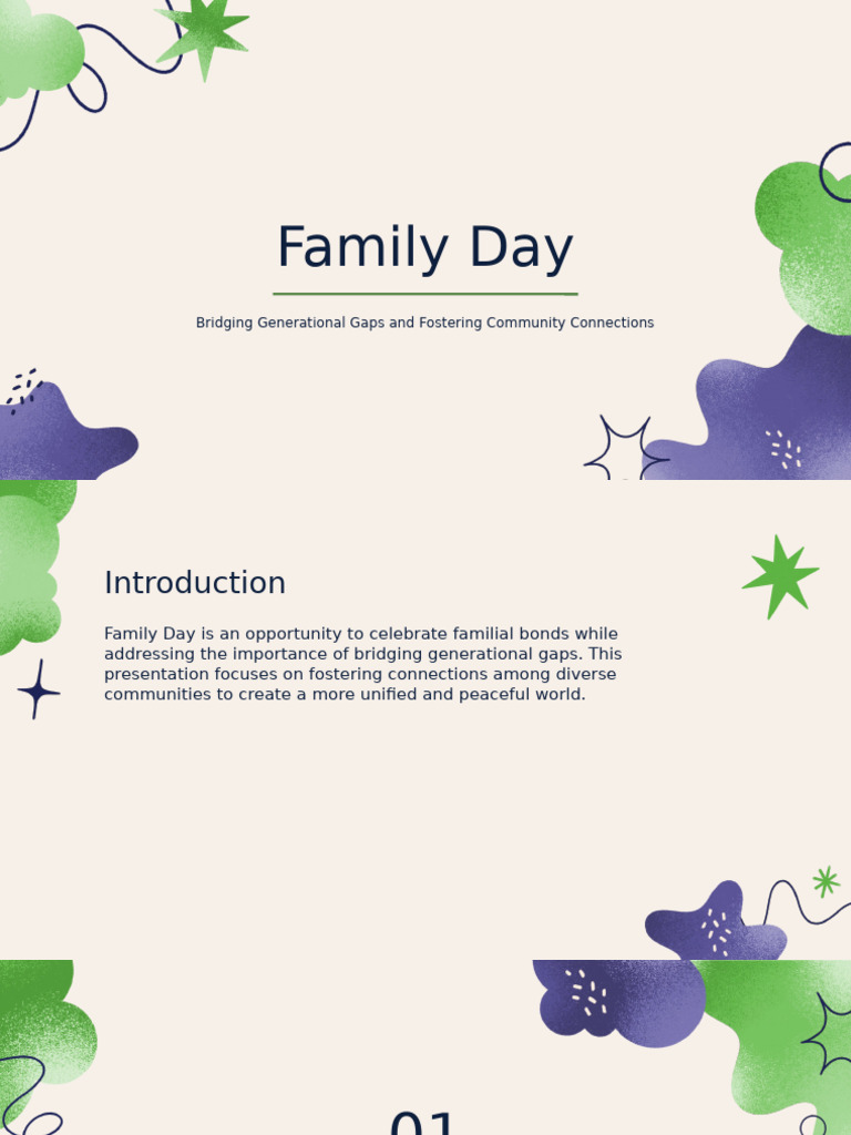 Family Day | PDF | Community | Collaboration