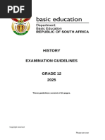 Grade 12 History Self-Study Guide | PDF | Apartheid | South Africa