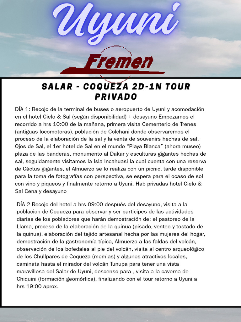 Uyuni | PDF