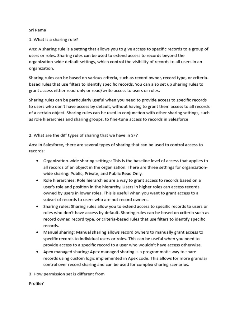 Apex Interview Questions | PDF | Method (Computer Programming) | Cloud Computing