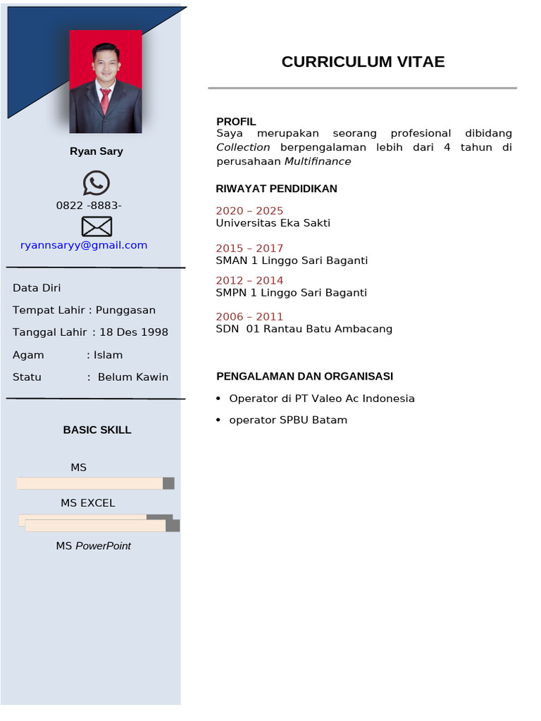 Contoh CV | PDF