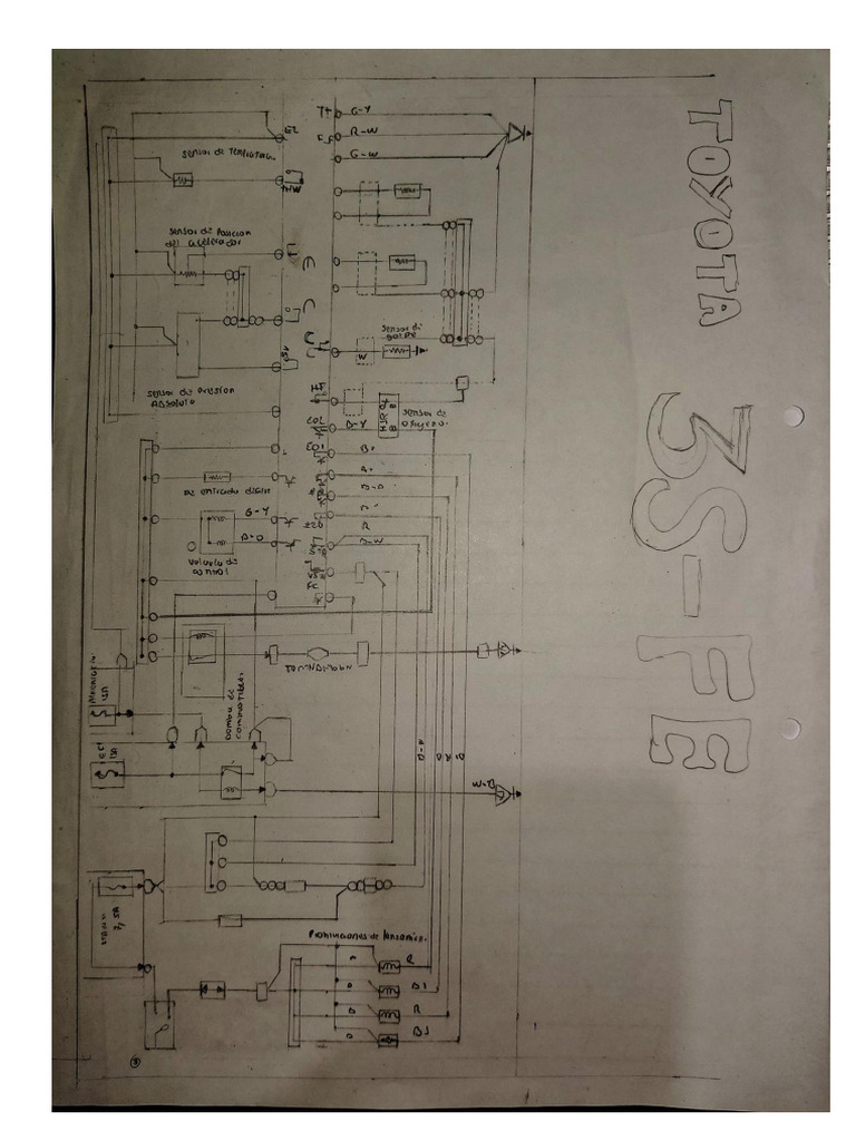 diagrama de ecu de 3s-fe | PDF