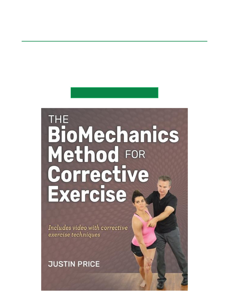 The BioMechanics Method For Corrective Exercise - 1st Edition Complete ...