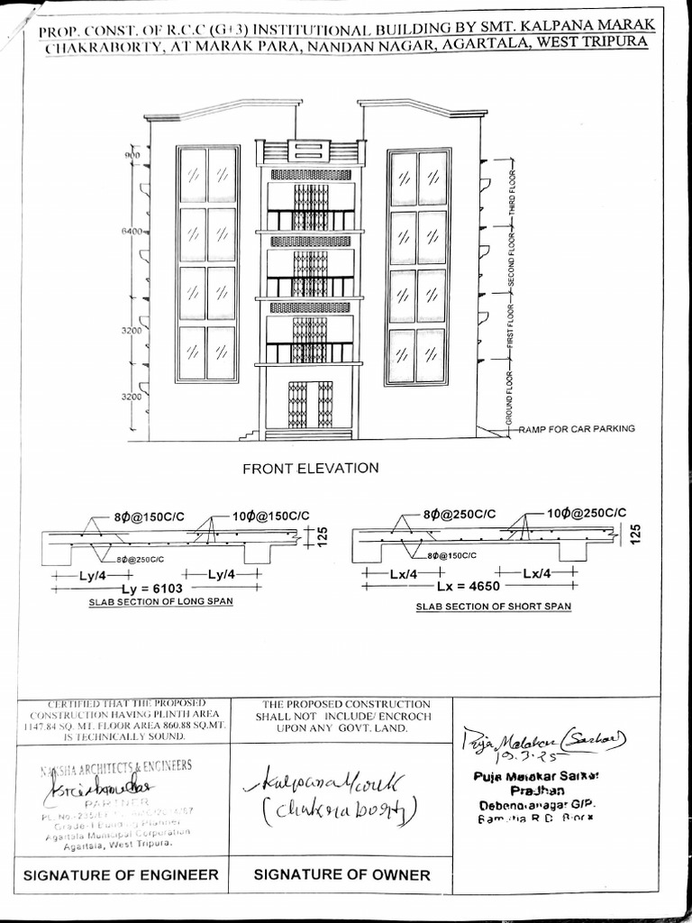 Approved Building Plan | PDF