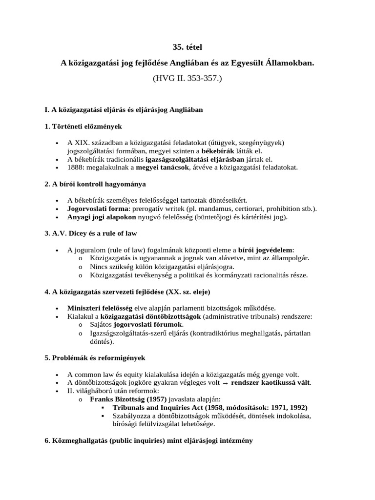 Eájt II. - 35.tétel | PDF