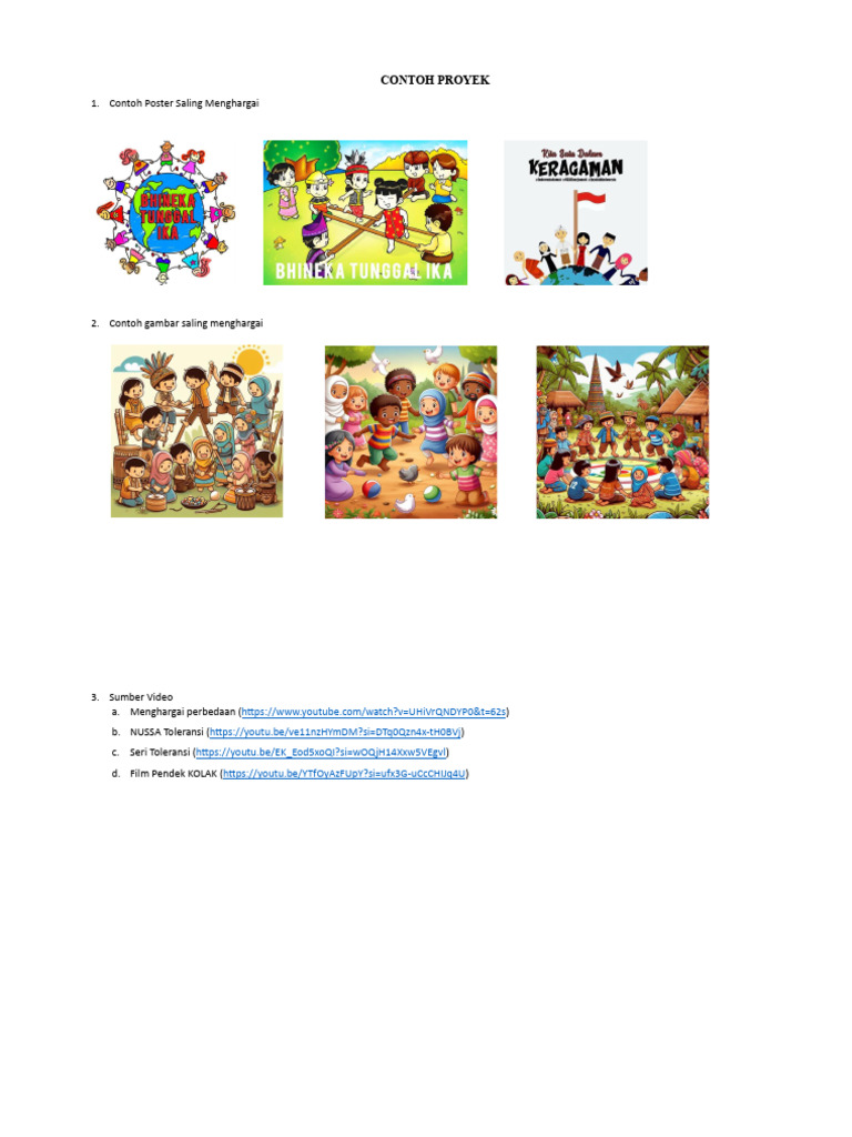 Contoh Proyek | PDF