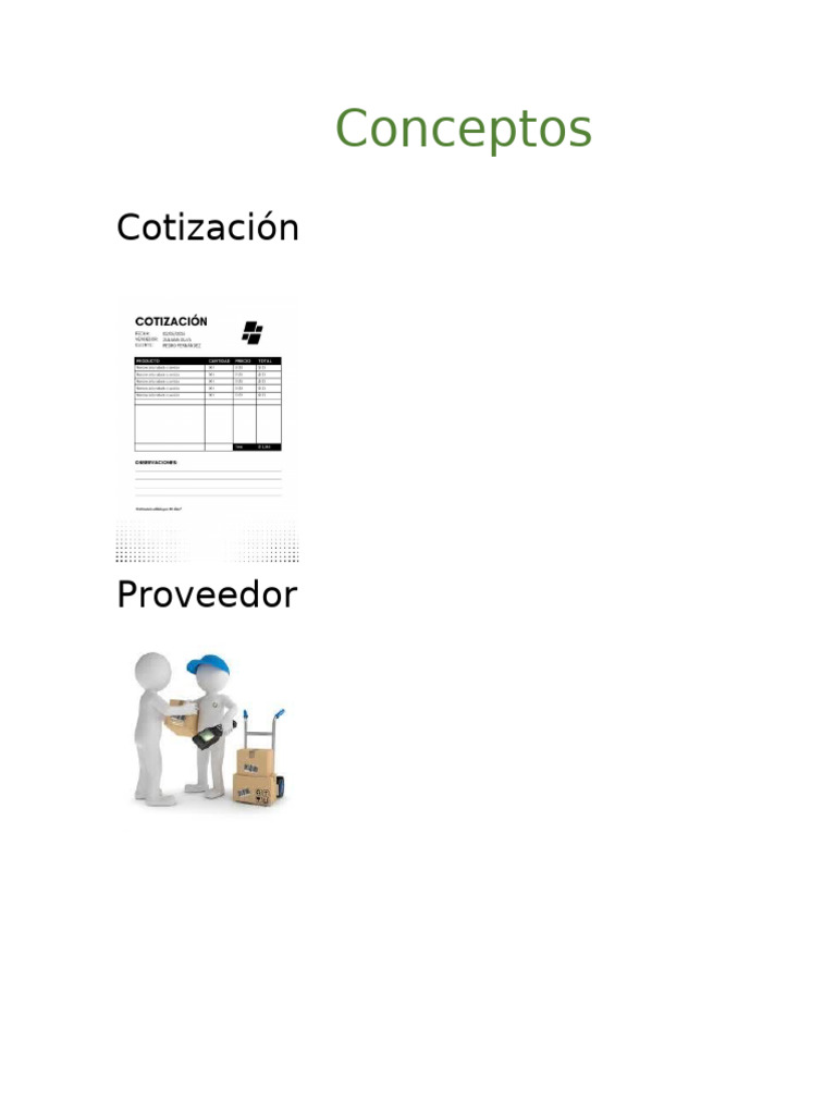 Conceptos | PDF