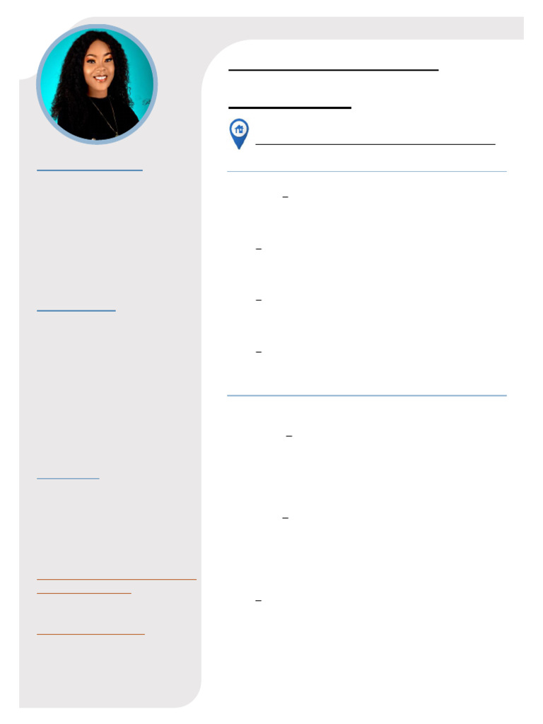 Esther Bassey's Business Management CV | PDF | Business Economics ...