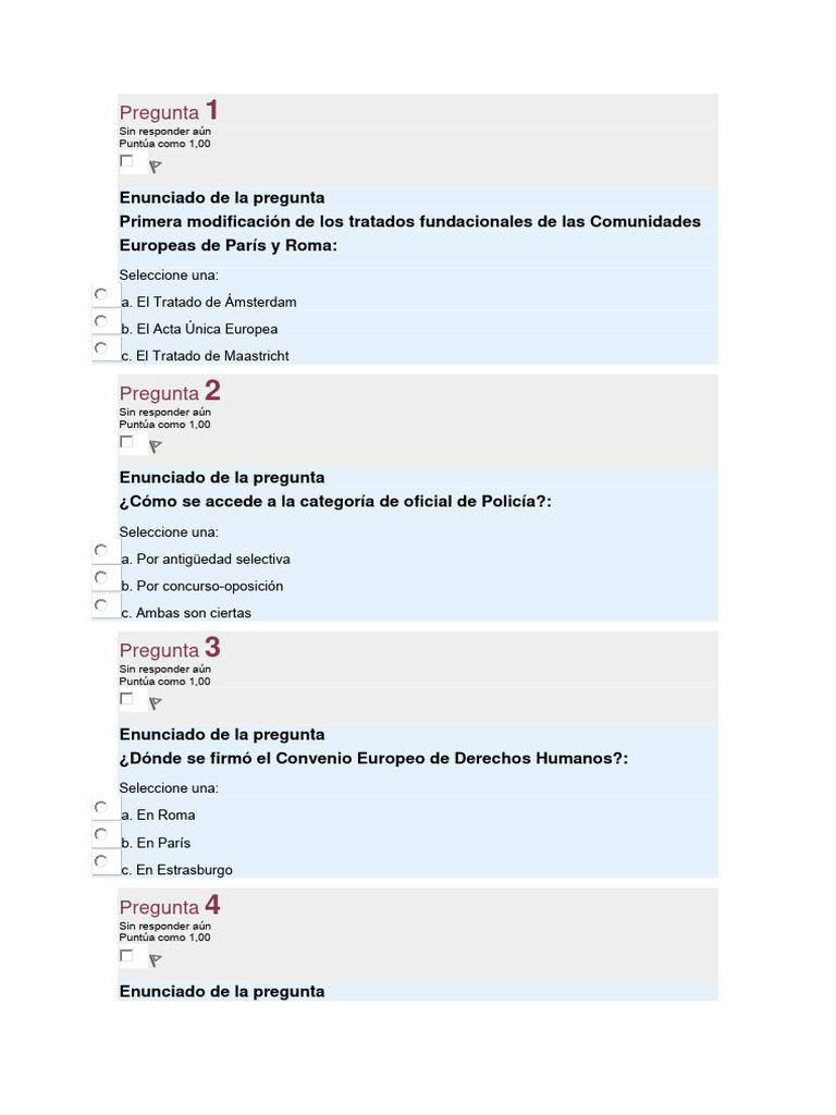 Simulacro 7 | PDF | Policía | España