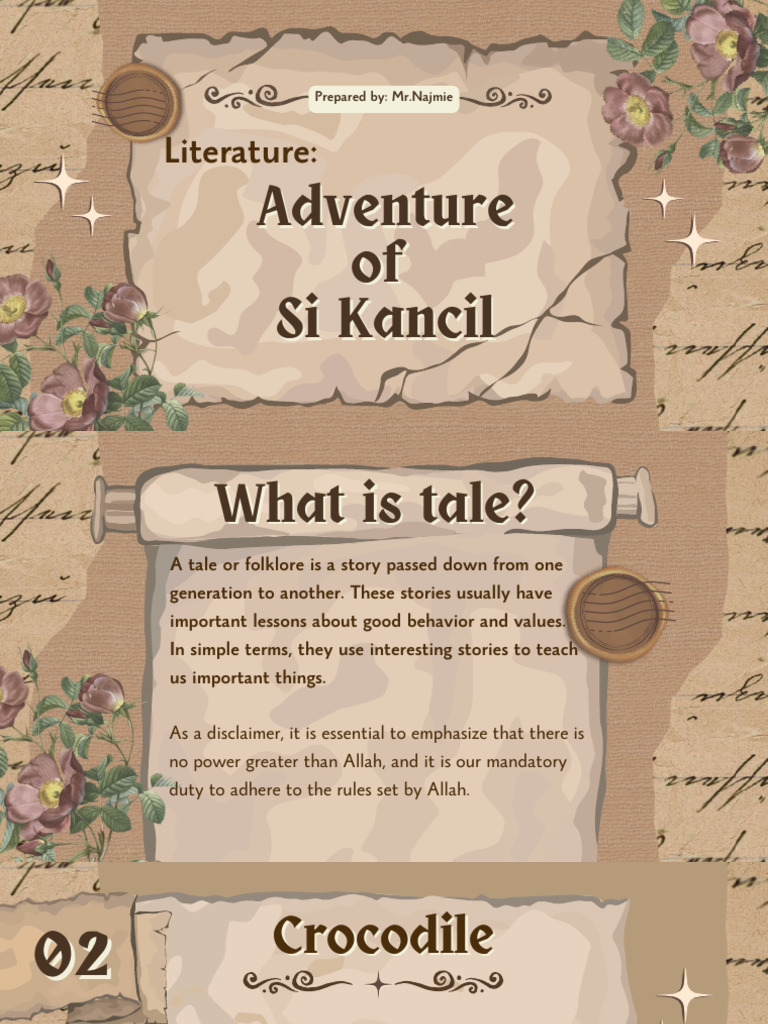 Adventure of Si Kancil - (Crocodiles) | PDF | Crocodile