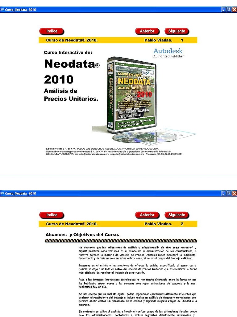 Curso NeoData 2010 | PDF