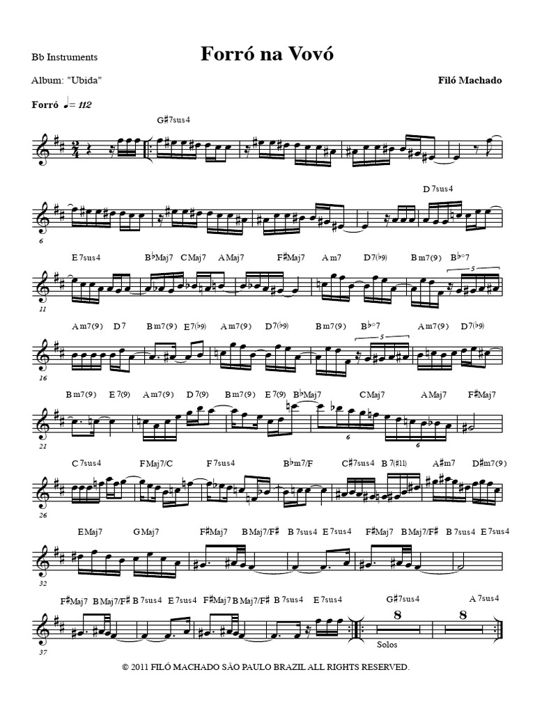 01-Forro Na Vovo BB | PDF