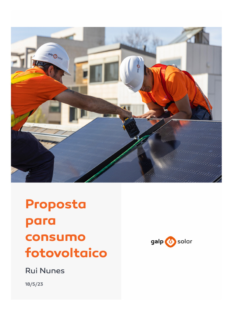 Galp Solar - Oferta de instalação solar | PDF