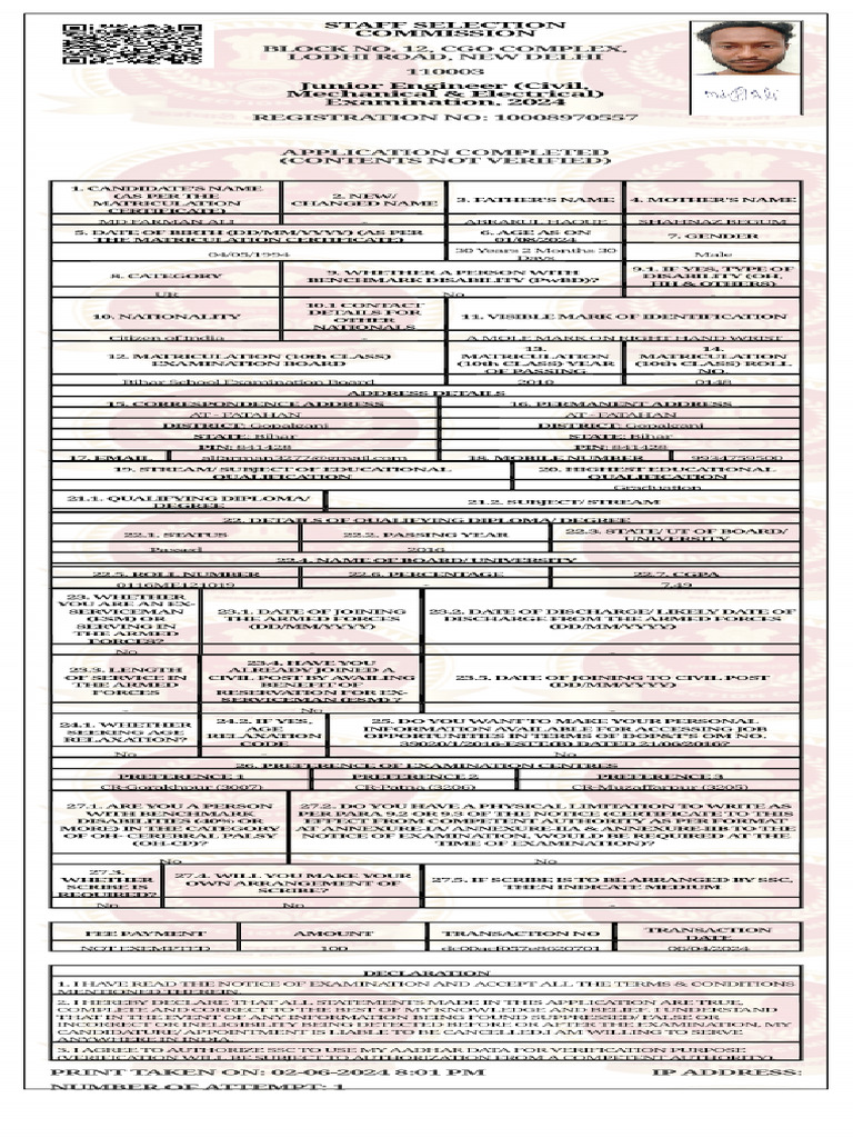 Application RRB | PDF