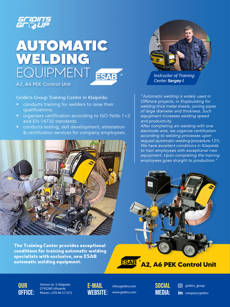 GG Welding Equipment En | PDF