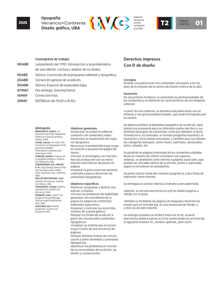 Guía TP1 2025 | PDF | Diseño gráfico | Diseño