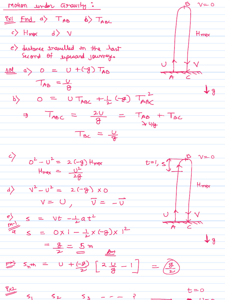 Class 9 - Physics - Kinematics 1D | PDF