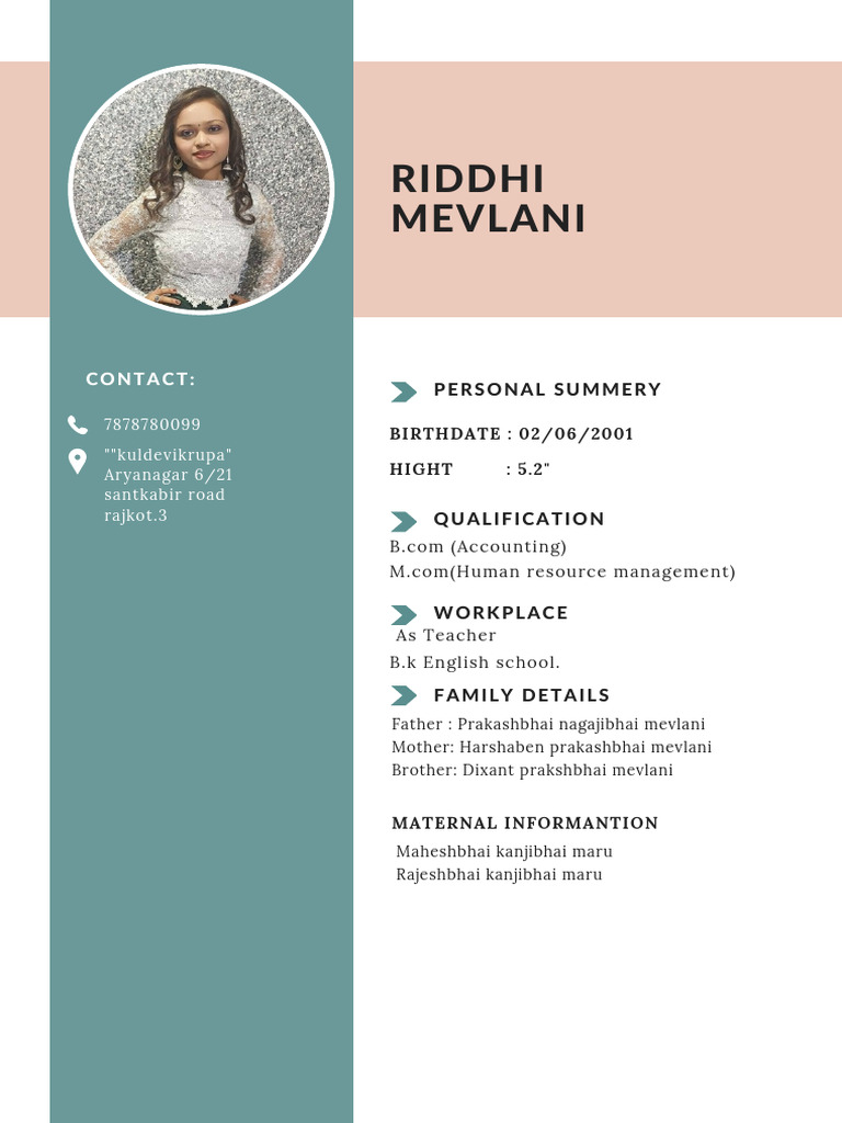 Red and White Minimalist Modern Professional Graphic Designer Resume | PDF