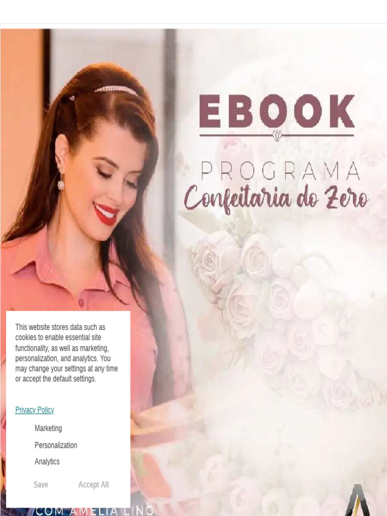 AMELIA LINO Onfeitaria Do Zero Com Amelia Lino DL | PDF