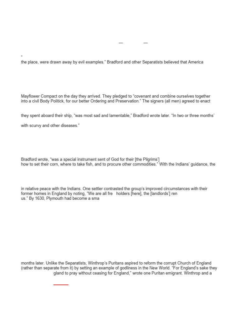 UTAP - Plymouth, MA Bay - N. England Colonies | PDF | Plymouth Colony ...