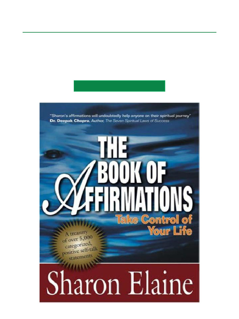 The Book of Affirmations 1st Edition Exclusive Download | PDF | Thought ...