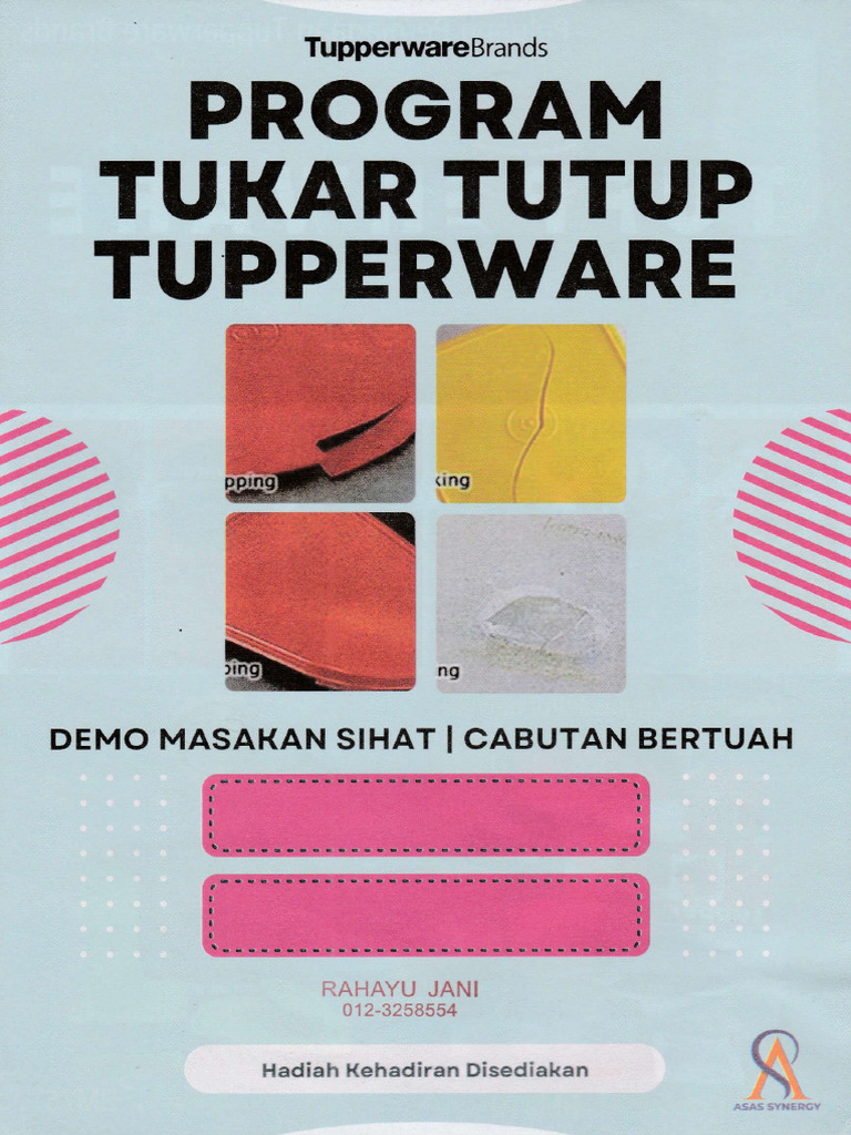 Tupperware Brochure | PDF