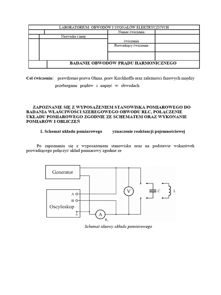 2 E protokol-RLC-harmoniczne | PDF