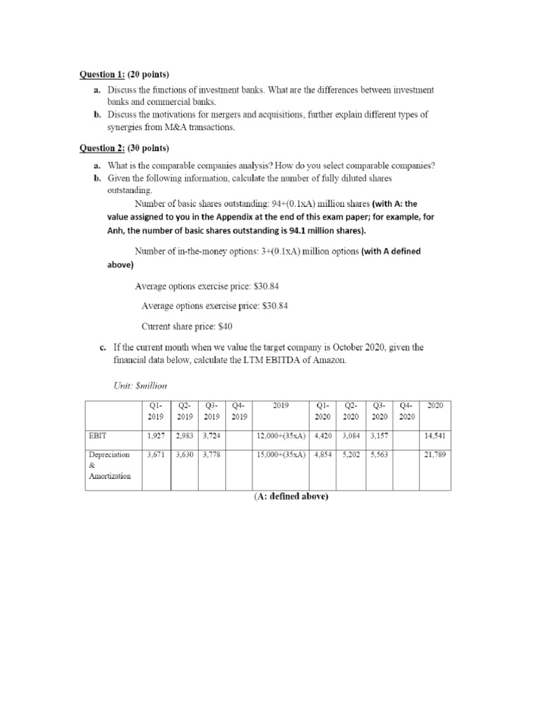 Midterm Questions | PDF