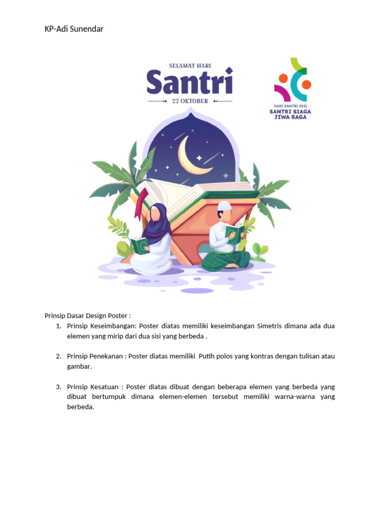Prinsip Dasar Design Poster | PDF