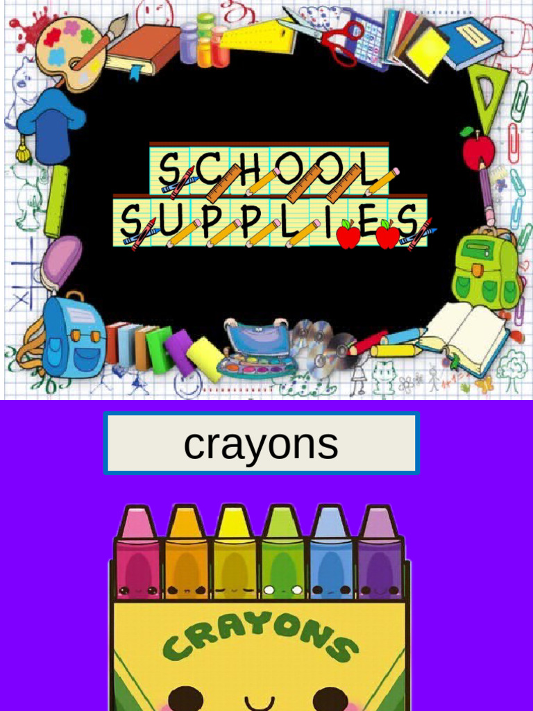 School Supplies | PDF