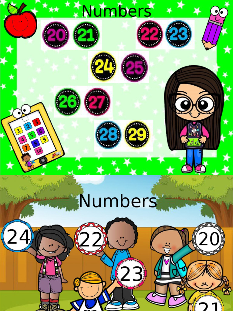 Numbers 20-29 | PDF