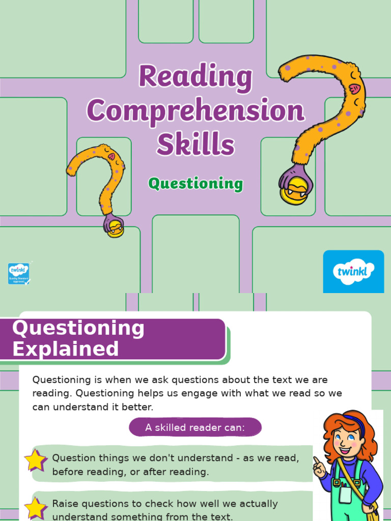 NZ e 1666786870 Year 3 4 Reading Comprehension Skills Questioning ...