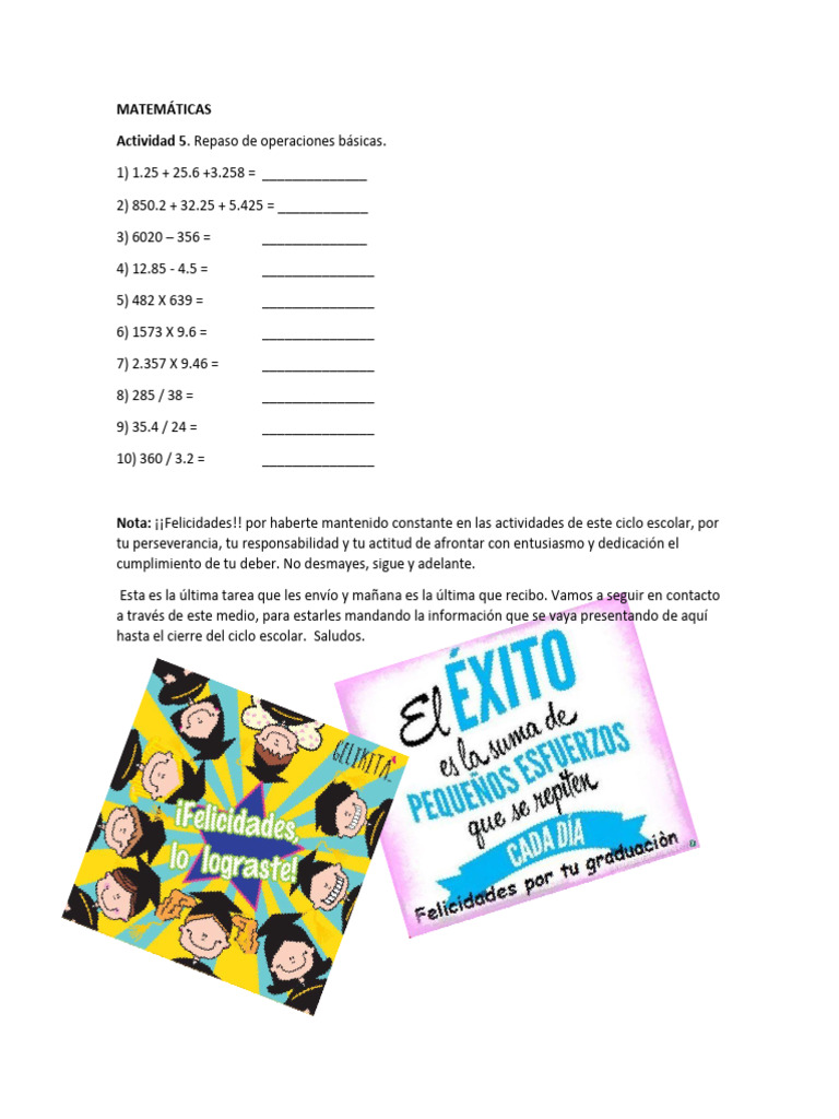 143 Tarea Mat. | PDF