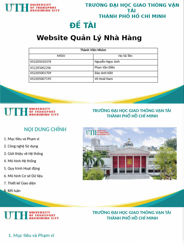 LapTrinhWeb QuanLiNhaHang | PDF