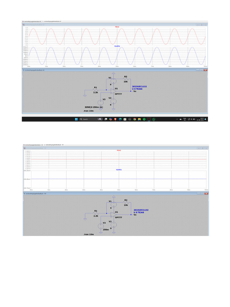LIC Lab Op Amps Diff Modes | PDF