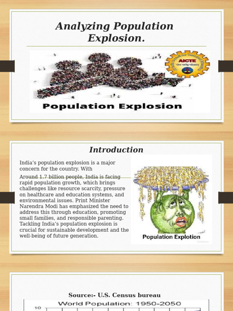 Population Explosion | PDF | Family Planning | Population
