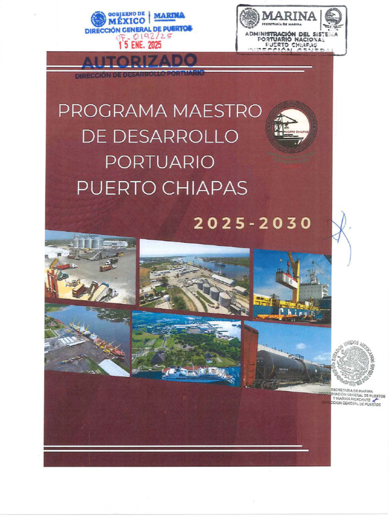 PMDP Puerto Chiapas 2025 2030 | PDF