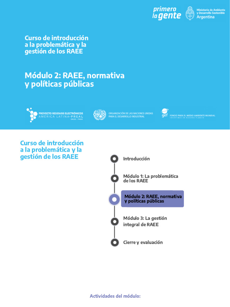 Módulo 2 RAE | PDF | Residuos | Reciclaje