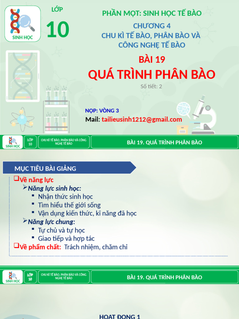 KHBD Sh10 Bài 19 | PDF