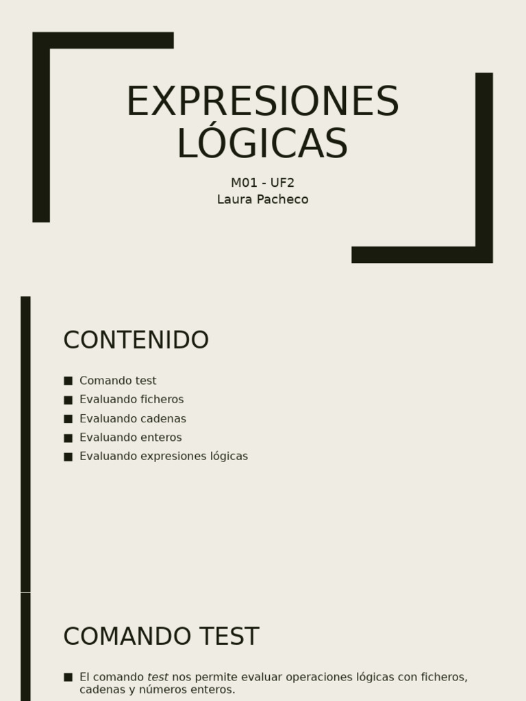 Expresiones Lógicas 5 | PDF | Archivo de computadora | Arquitectura de ...