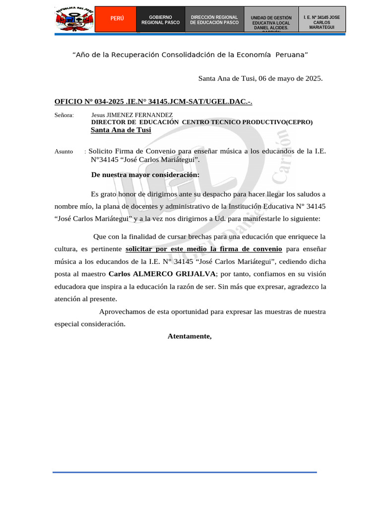 Oficio #034-2025.cepro | PDF