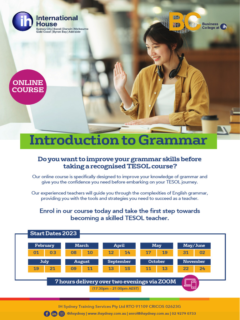 IH - Introduction To Grammar | PDF