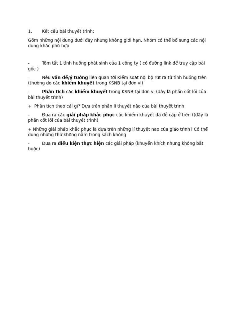 Bài Tập Lớn KSNB | PDF