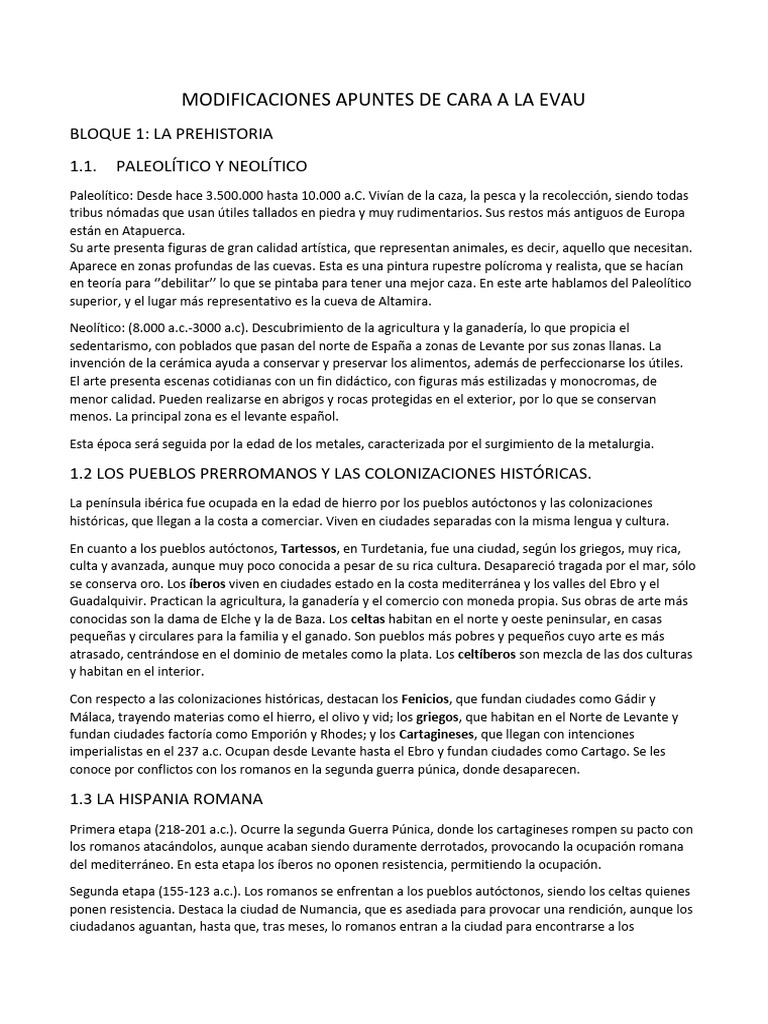 Historia De España Evau Pdf Al Andalus España