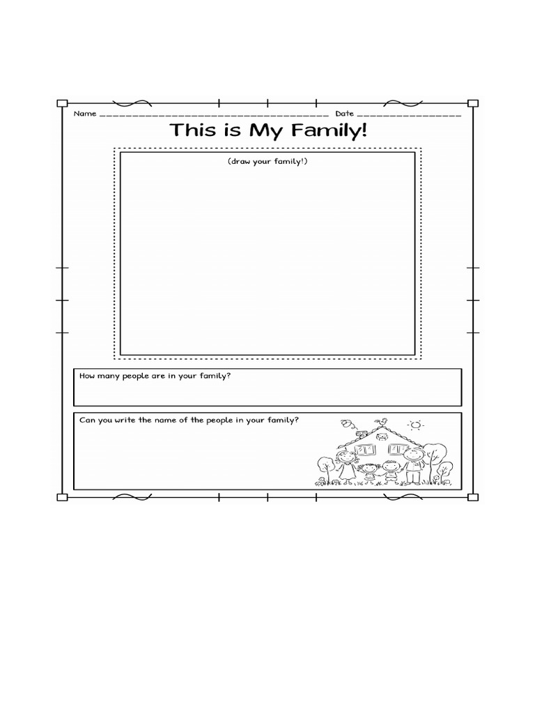 This Is My Family Worksheet - 25125.png | PDF